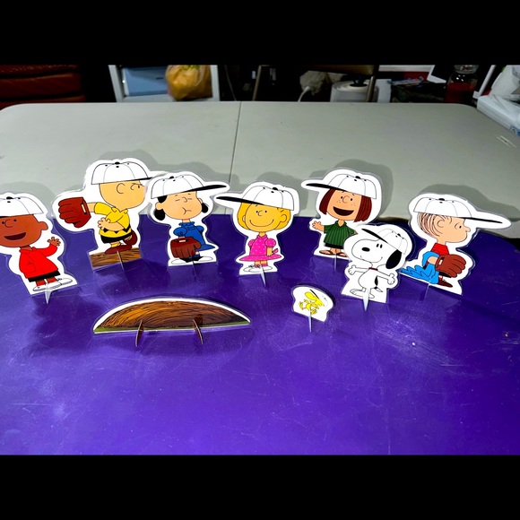 Party Supplies | Peanuts Cake Toppers Party Decor | Poshmark